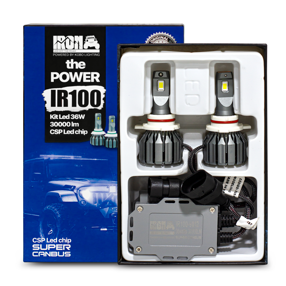 Kit Focos Iron Led Ir100 9012 Tecnología Alemana Auto Camioneta ...